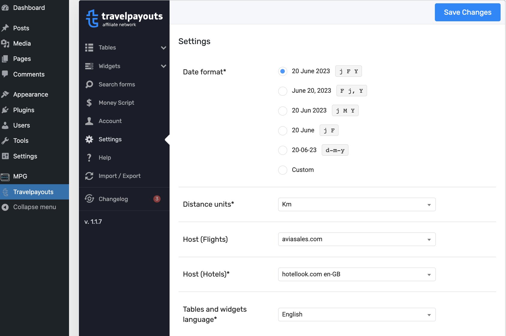 General plugin settings – Travelpayouts Help Center