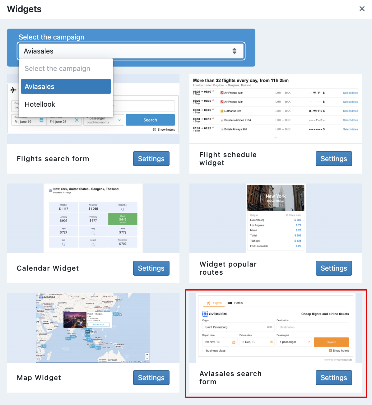 How to quickly update an old search form to a new one in Travelpayouts ...