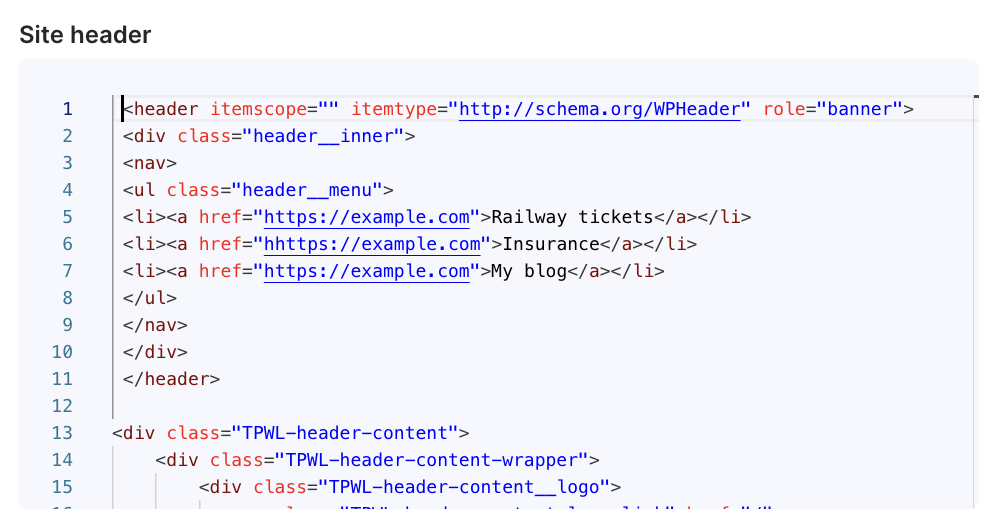 How to add a menu to the White Label header and footer – Travelpayouts ...