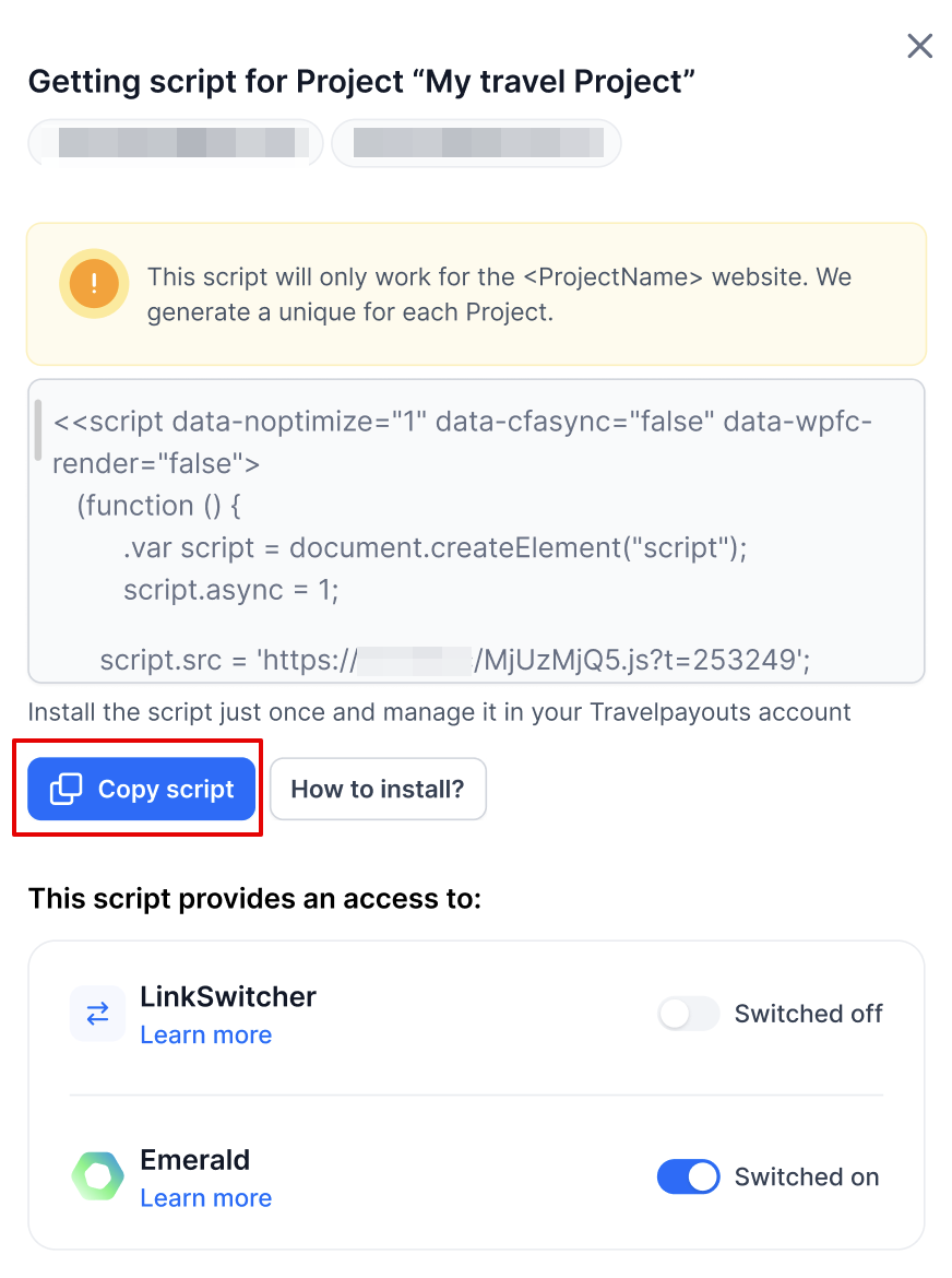How to install the Travelpayouts script on your website – Travelpayouts ...